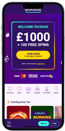 Slotbox Online Casino | Claim €1000 Bonus & 100 Free Spins